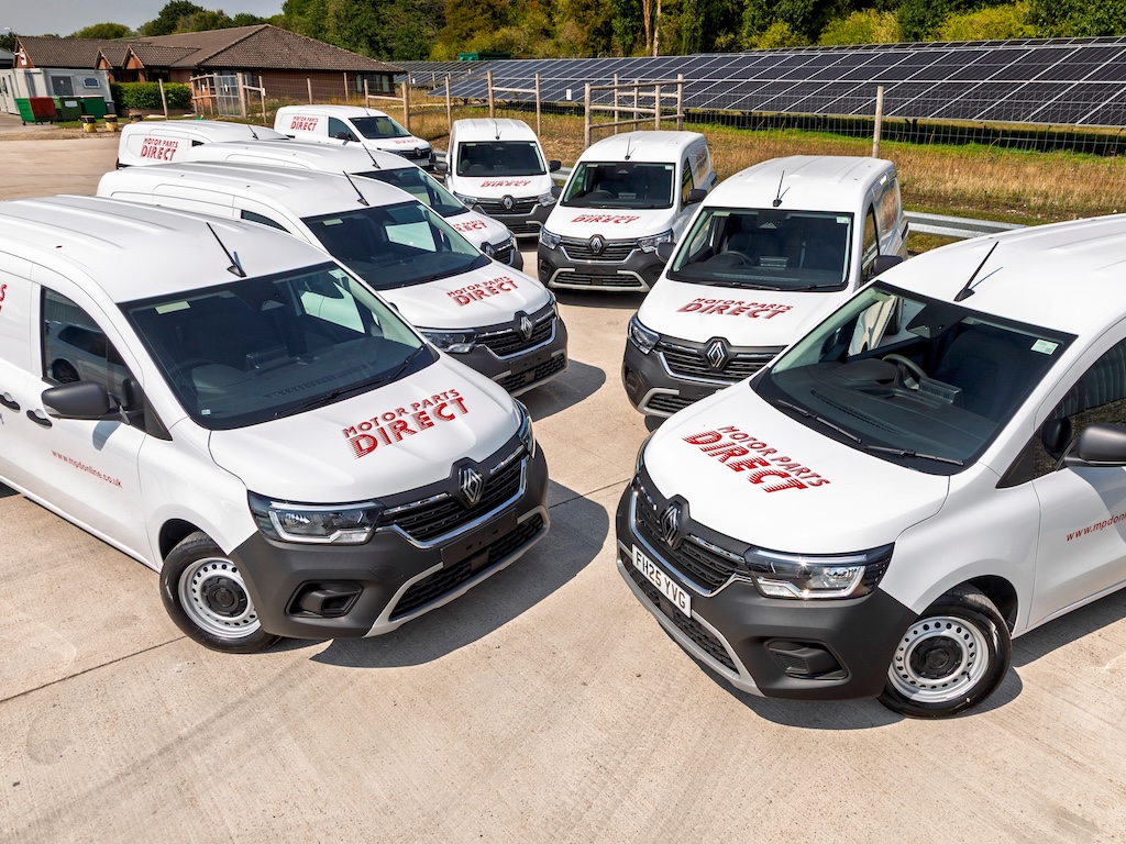 Motor Parts Direct orders 300 new Renault Kangoo vans